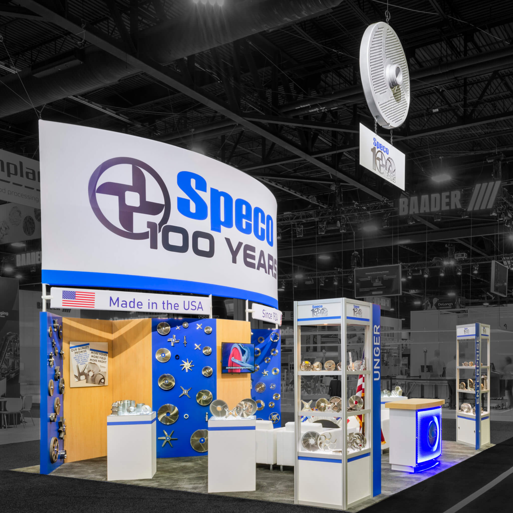 Custom Exhibit Designs & Builds for MRO Aviation Week | Condit